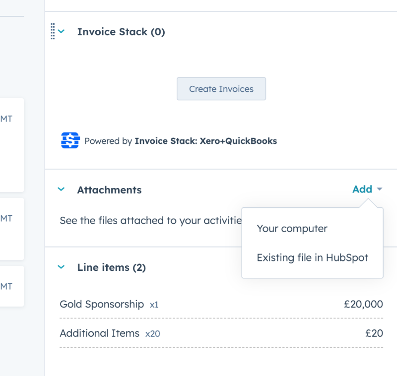 Attaching files to your invoices | Invoice Stack